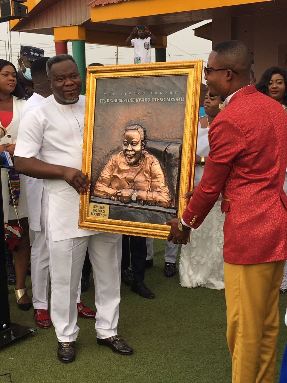 Dr. Kwaku Oteng honored 'living legend title' | Angel Online