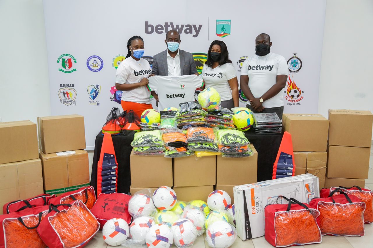 Betway supports women’s football development with training kits - Angel ...