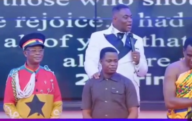 Great Ampong begs Daddy Lumba for forgiveness as he is ordained in US - Angel Online
