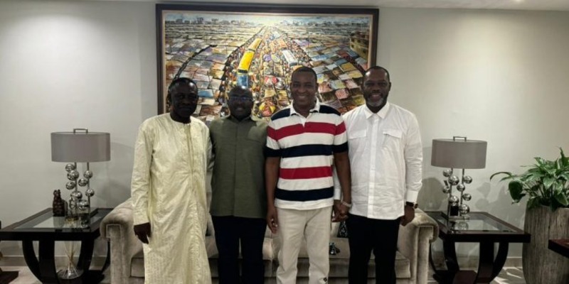 PHOTOS: Bawumia reconciles Napo and Wontumi - Angel Online